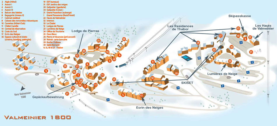 Skiurlaub Valmeinier/Valloire: Le Grand Panorama - Odalys: Unterkunft ...