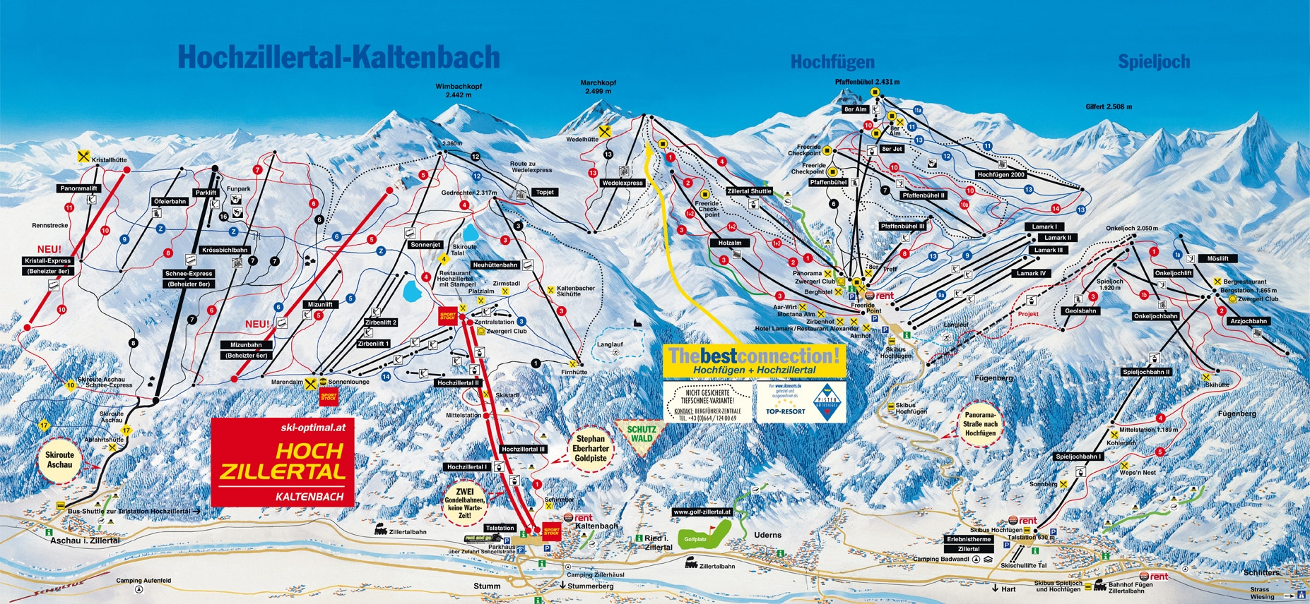 Finkenberger Hof ***: Skigebiet/Skipass - Finkenberg - Zillertal ...
